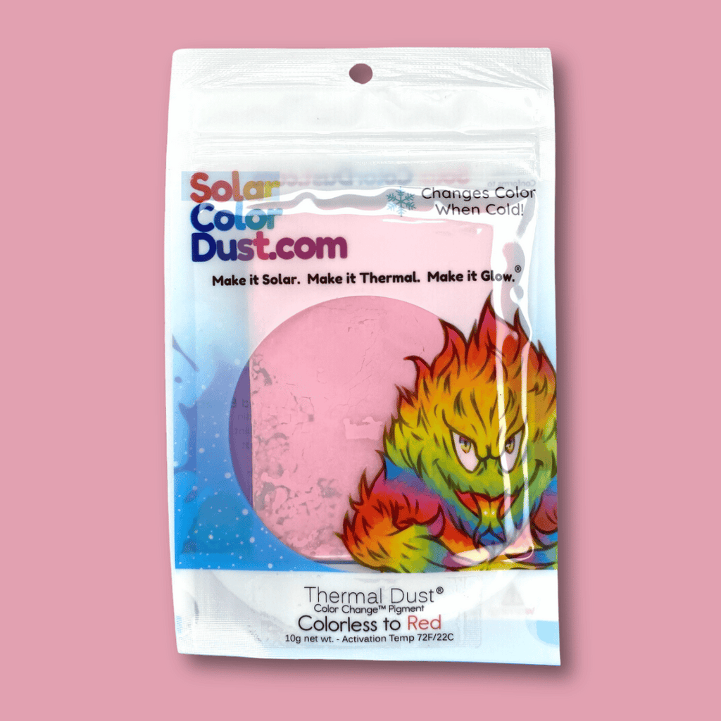 Thermal Dust 72ºF - Colorless to Red | Filabot