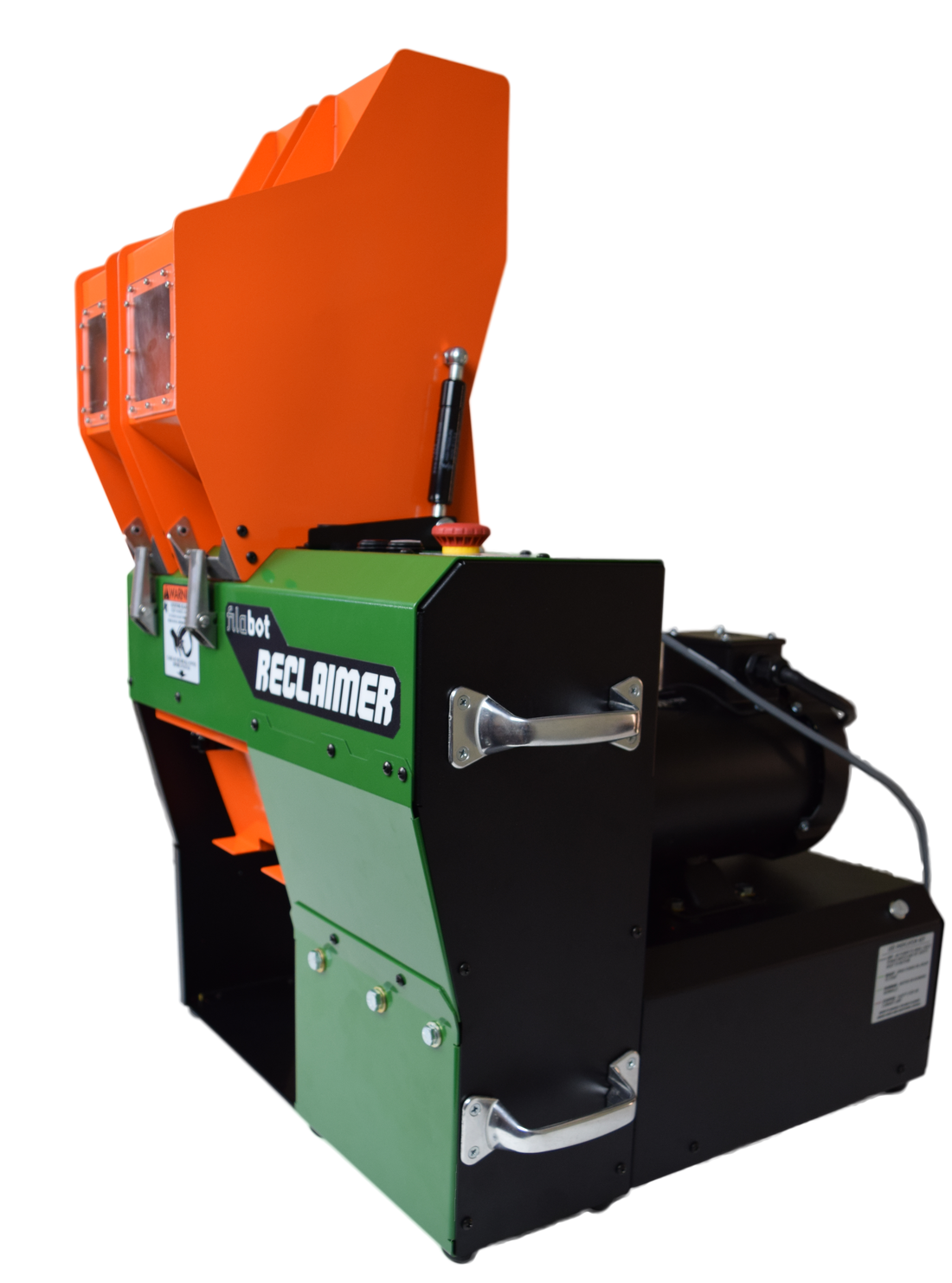 Recycling Setup - Filabot Reclaimer and Filabot Pelletizer