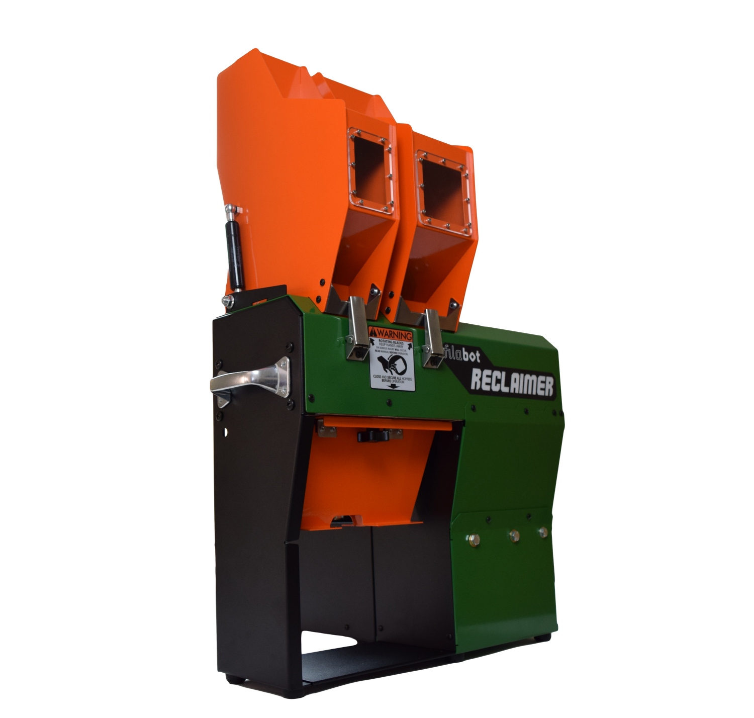 Recycling Setup - Filabot Reclaimer and Filabot Pelletizer
